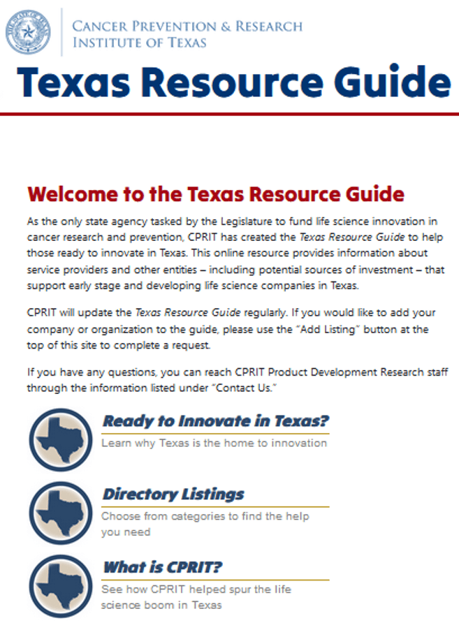 Texas Healthcare & Bioscience Institute Home